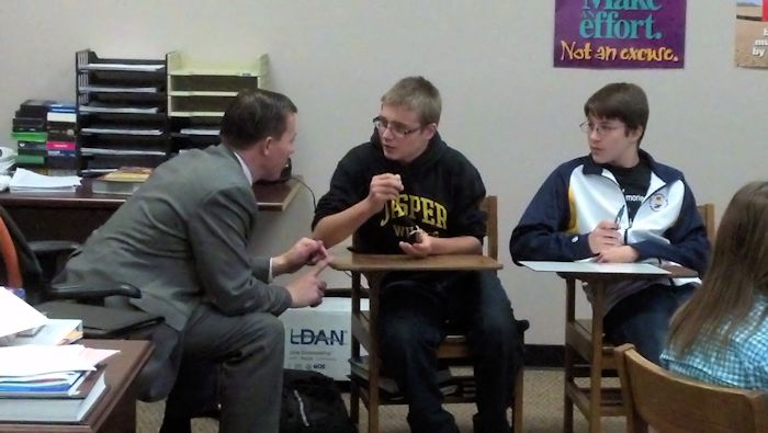 JHS Principal for a Day good for community and kids - Dubois County ...