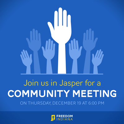 Raise Up hosting Freedom Indiana community meeting in Jasper - Dubois ...