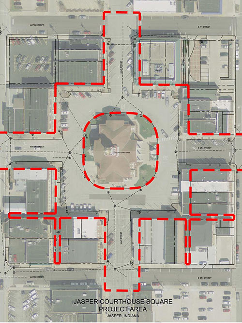 Courthouse Square revitalization project public meeting - Dubois County ...