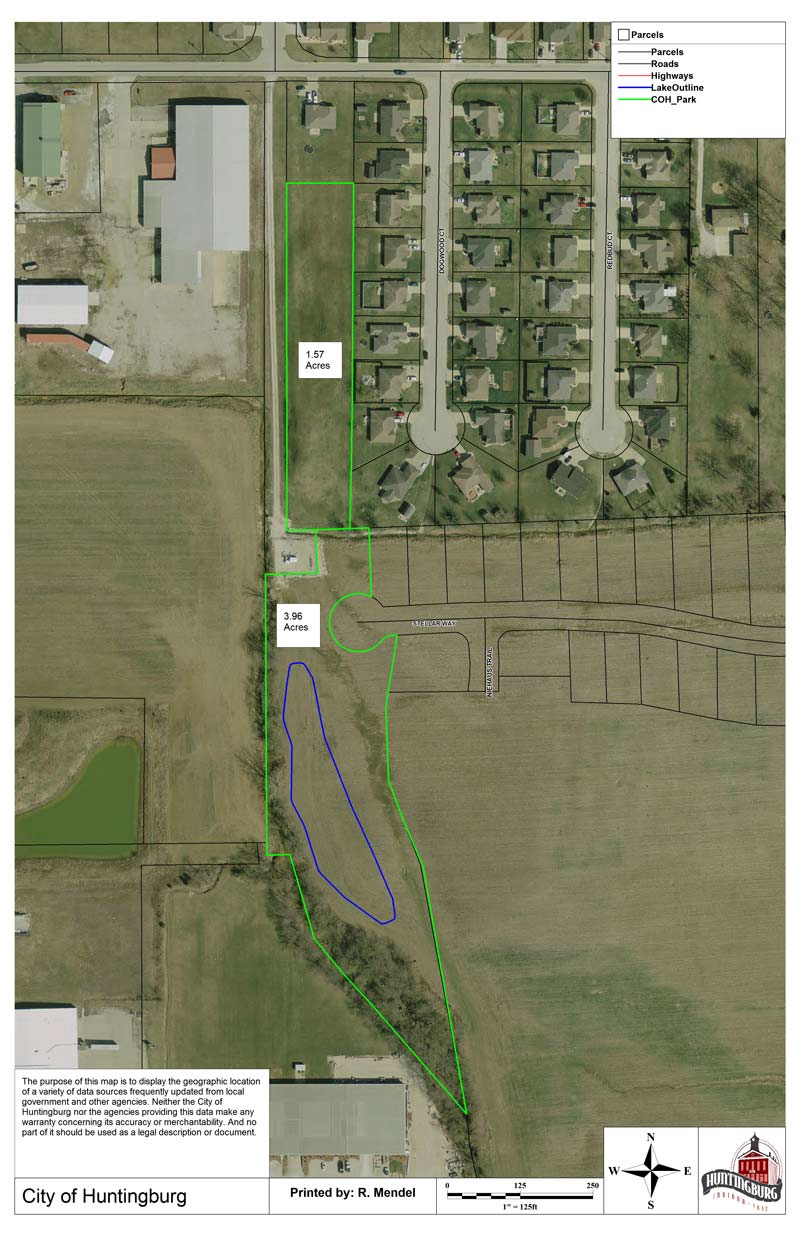 Huntingburg takes steps to add a north side park - Dubois County Free ...
