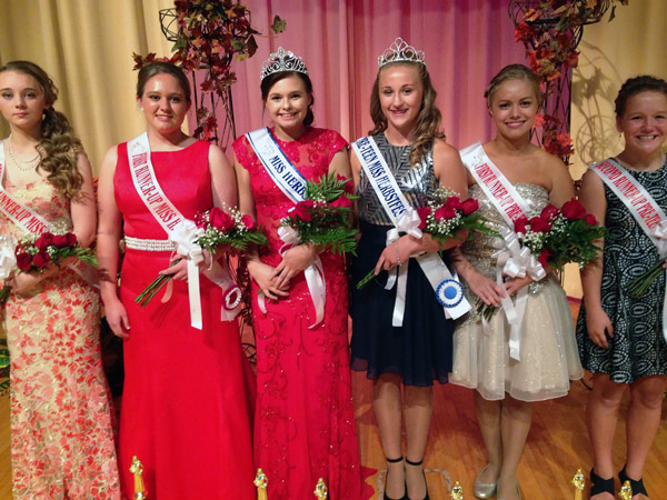 Huntingburg Herbstfest Queen and court results - Dubois County Free ...