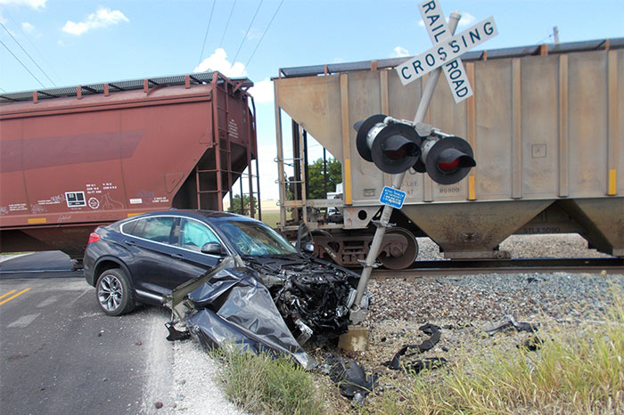 Car destroyed after colliding with train near Duff - Dubois County Free ...