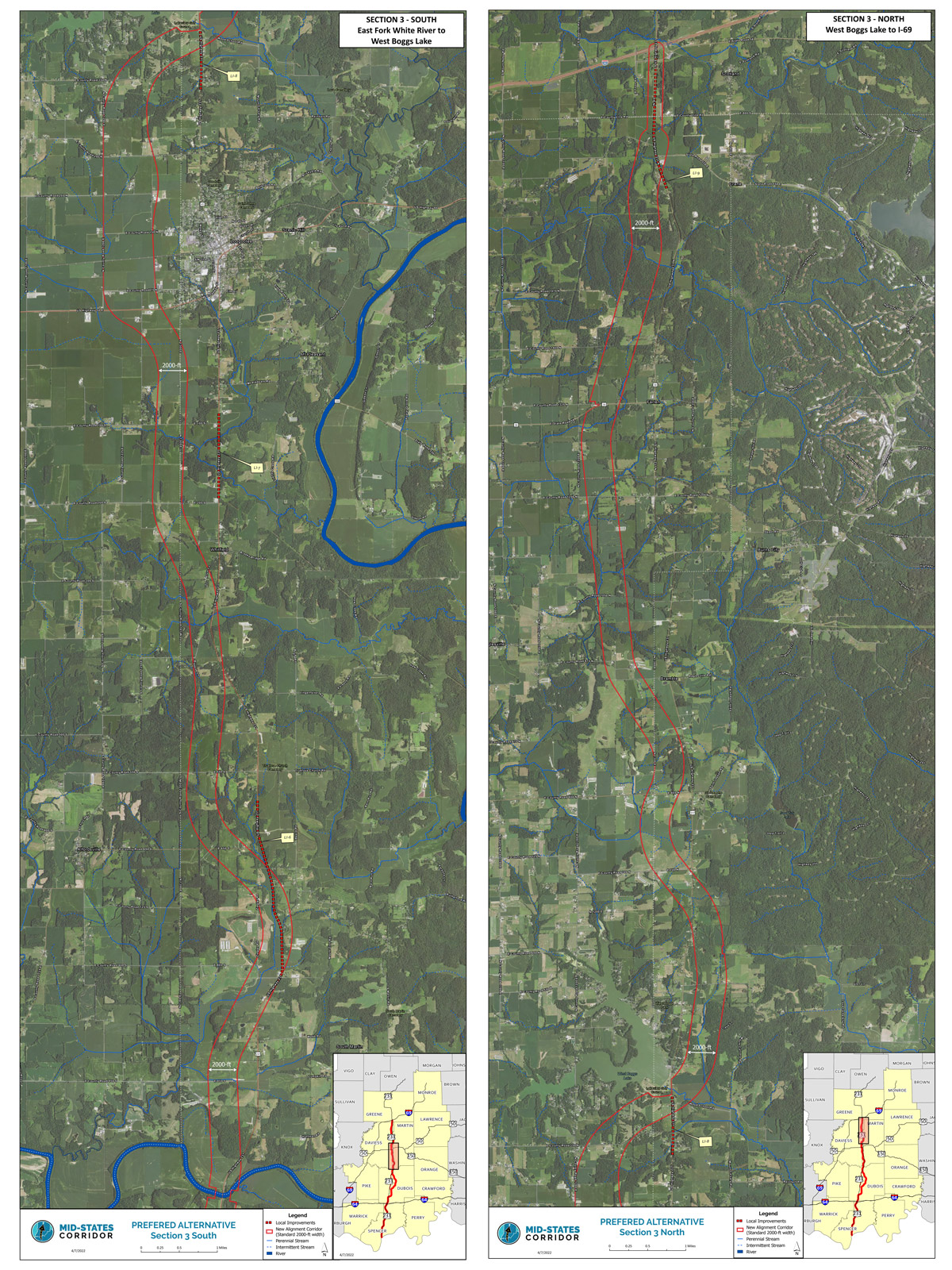 Maps, Mid-States Corridor draft published - Dubois County Free Press, Inc.