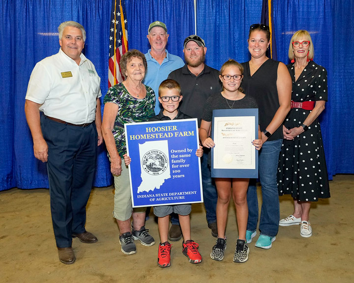 Five Dubois County farms recognized for longevity - Dubois County Free ...