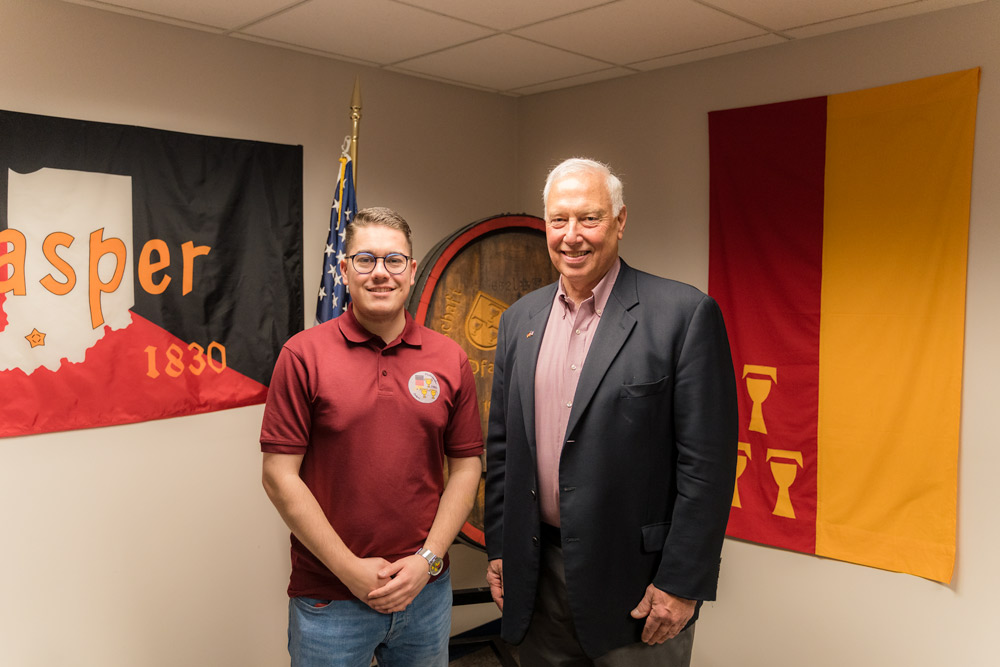 Pfaffenweiler's mayor stops in to celebrate continued partnership with ...