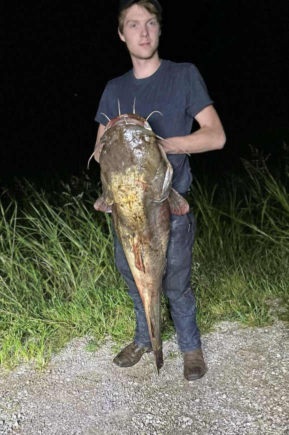 57-pound catfish surprises Patoka Lake fisherman - Dubois County Free ...