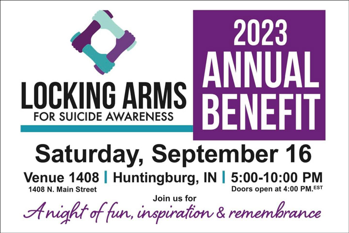 4th Annual Locking Arms for Suicide Awareness benefit to be held Sept ...