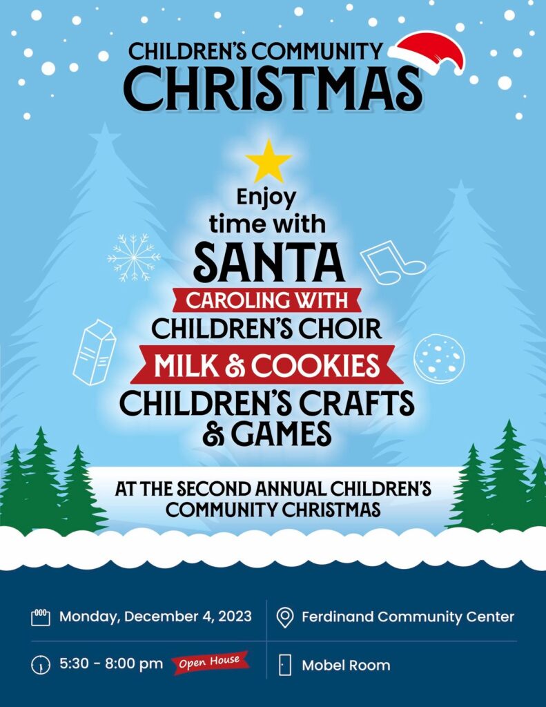 Ferdinand Children's Community Christmas event Monday, Dec. 4 - Dubois ...