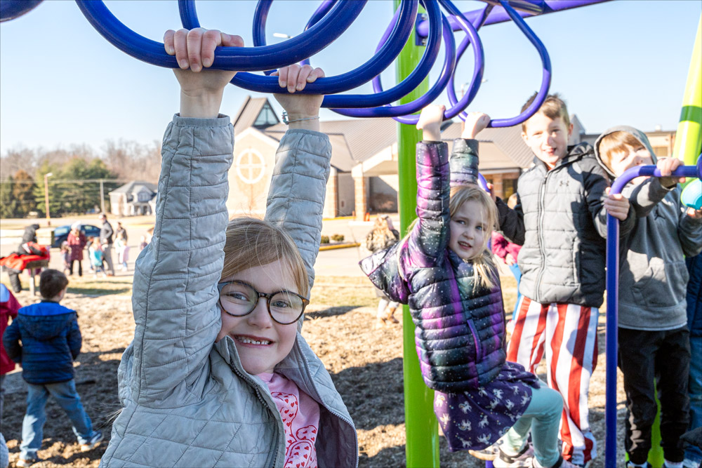 Generous donation makes new playground for Holy Trinity students a ...
