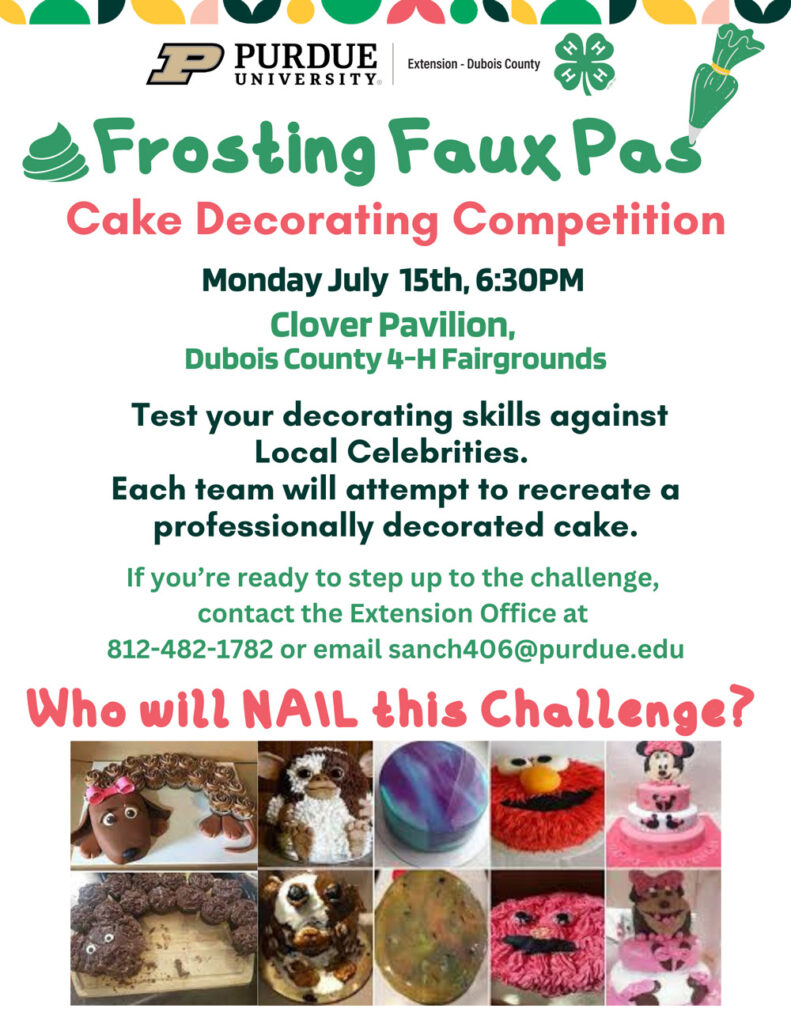 Check out the inaugural Frosting Faux Pas Cake Decorating Contest at ...