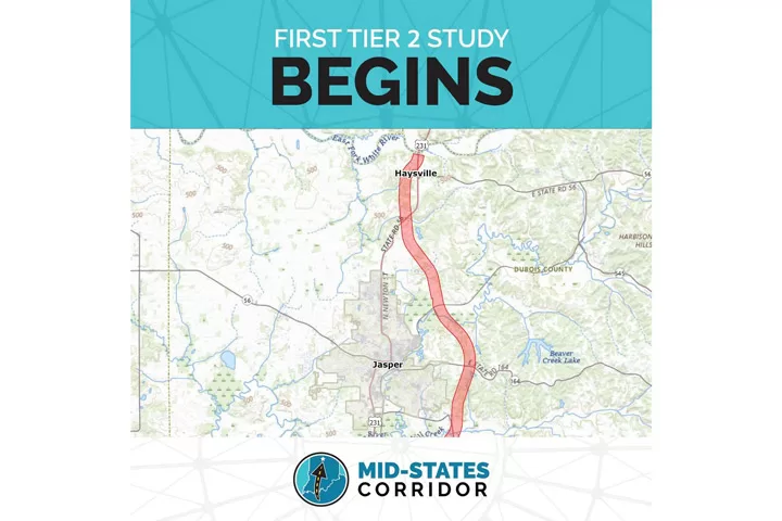 Tier 2 study of Mid-States Corridor section set to begin - Dubois ...